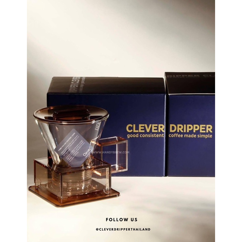 Clever Dripper Thailand ดริปเปอร์อัจฉริยะ (แก้ว)480ml. | Shopee Thailand