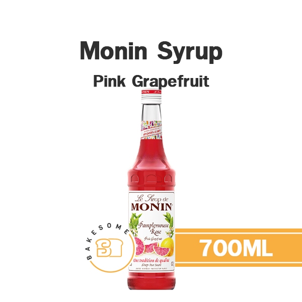 Monin Syrup Pink Grapefruit โมนิน ไซรัป พิ้งค์ เกรปฟรุ๊ต โมแนง ไซรัป ...