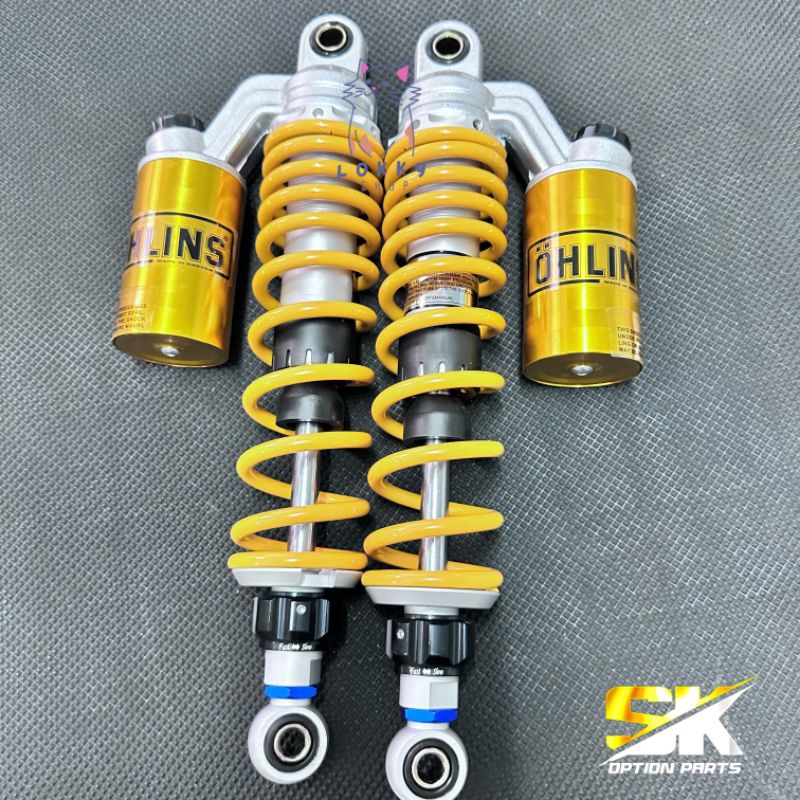 โซ็คหลัง OHLINS K3 ตรงรุ่นWave-Deramทุกรุ่นสูง320M สปริงปรับแข็งอ่อนได้ | Shopee Thailand