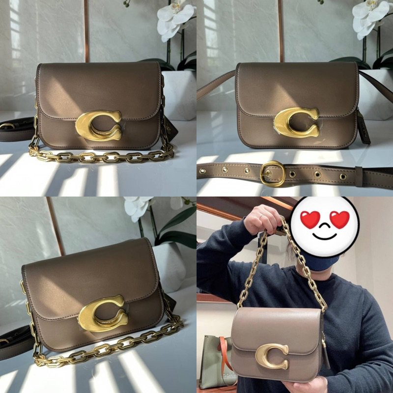 COACH IDOL BAG IN PYTHON (CM557) | Shopee Thailand