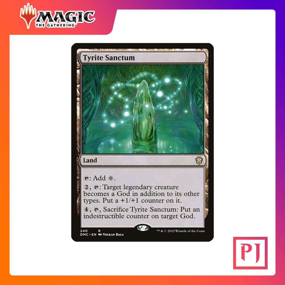 [MTG] Tyrite Sanctum [DMC] [LAND] [RARE] [NORMAL] [ENG] (การ์ดเมจิค ...
