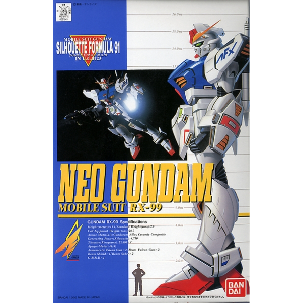 NG 1/100 RX-99 Neo Gundam | Shopee Thailand