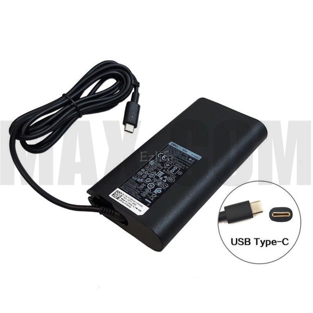 Dell Adapter เทคโนโลยี PD 90W 20V 4.5A Type C USB C Notebook Laptop อะ ...