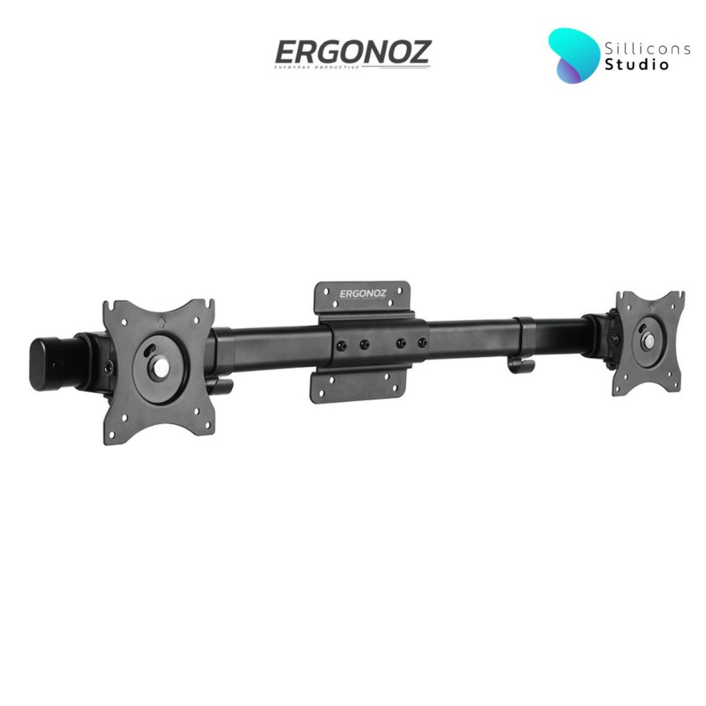 ERGONOZ ACC16 Dual Screen Adapter ตัวแปรงแขนจับจอ สำหรับหนึ่งจอเป็นสอง ...