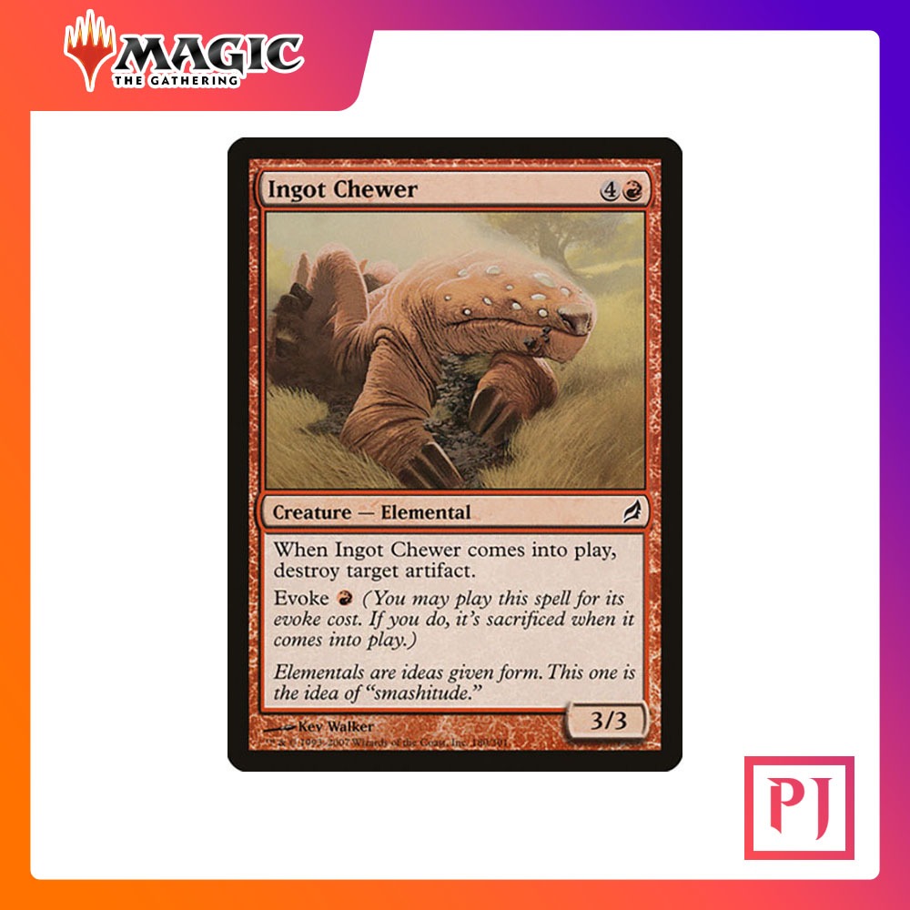 [MTG] Ingot Chewer [LRW] [RED] [COMMON] [NORMAL] [ENG] (การ์ดเมจิค ...