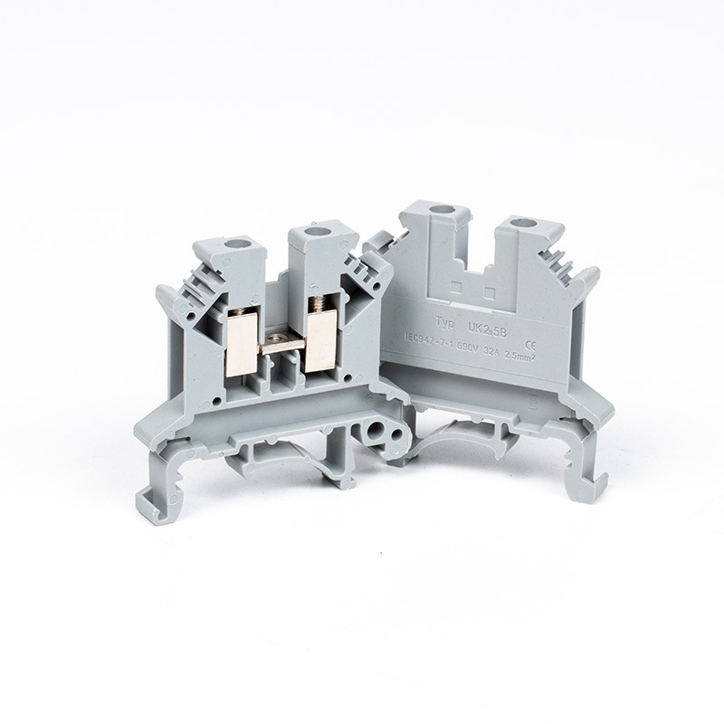 Terminal Block : UK-2.5B เทอร์มินอล UK Terminal เทอร์มินอลกราวด์ GROUND ...