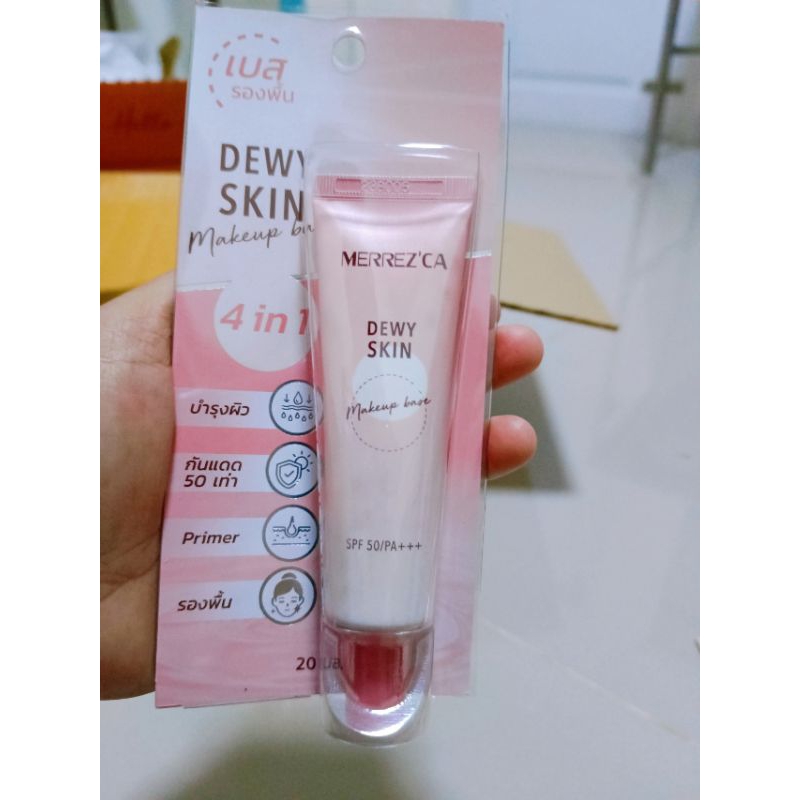 Merrezca Dewy Skin Makeup Base SPF 50/PA+++ 20ml | Shopee Thailand