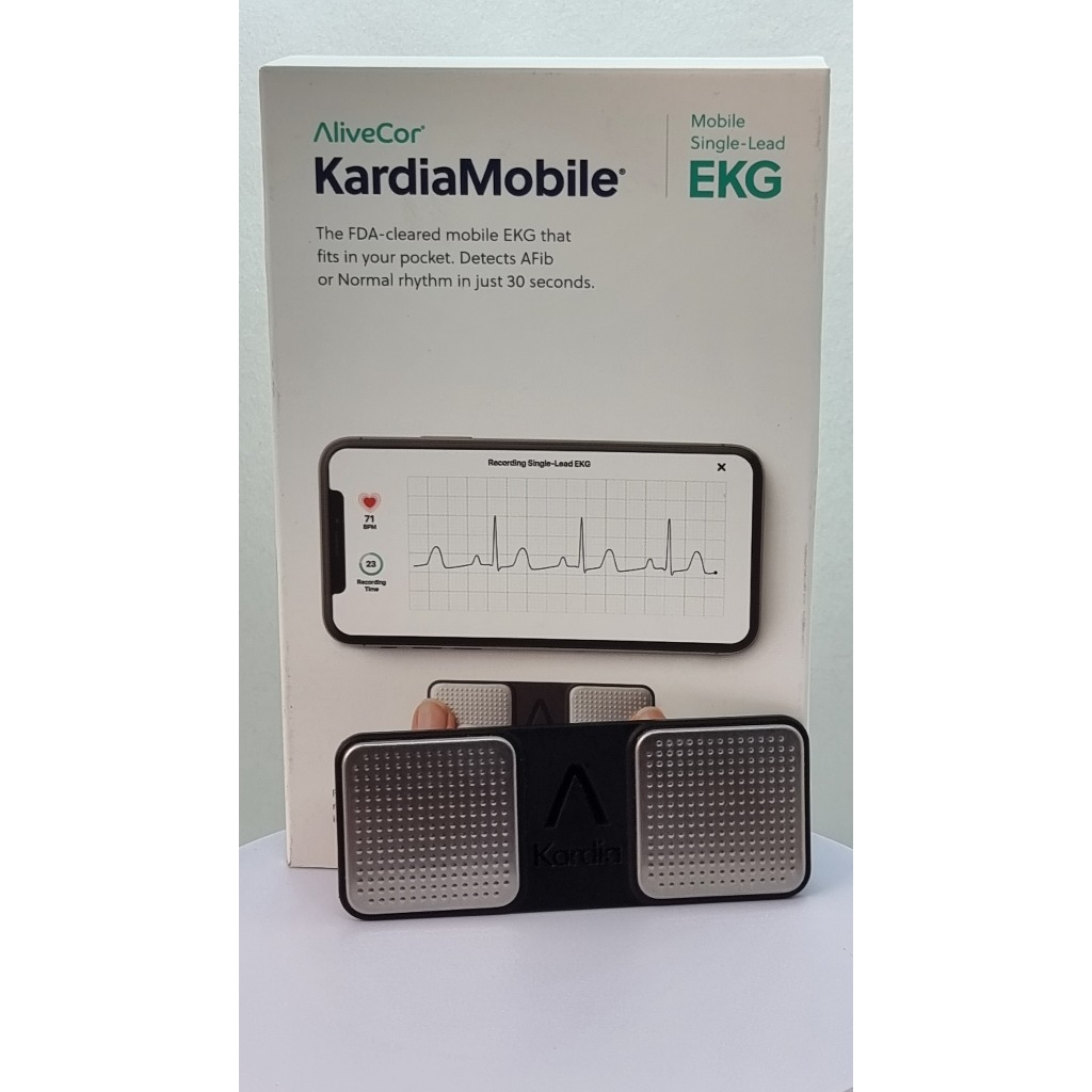 Kardia Mobile จาก AliveCor เครื่องตรวจคลื่นไฟฟ้าหัวใจแบบพกพา สภาพสวยมาก ...
