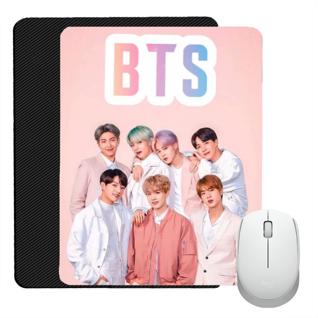 Mouse Pad แผ่นรองเมาส์ Rm อาร์เอ็ม Jin จิน Suga ชูก้า จีมิน Park Ji Min 3710