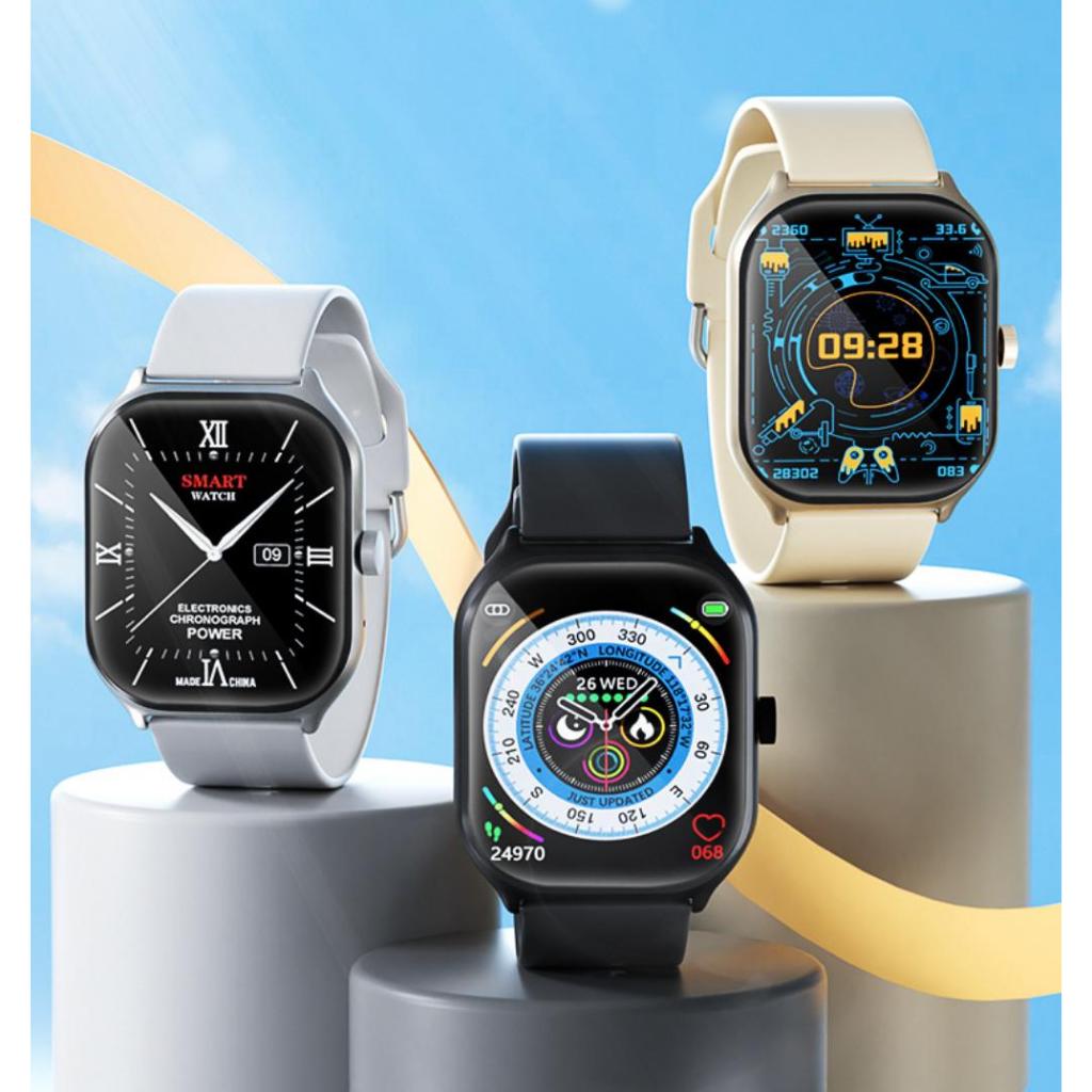 TWSTechแถมสาย!! Watch S9 promax นาฬิกาสมาร์ทวอทช์ ซีรี่ย์9 หน้าจอ45mm ...