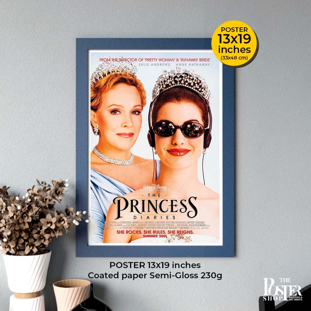The Princess Diaries Poster (2001) Anne Hathaway ภาพขนาด 13x19 นิ้ว ...