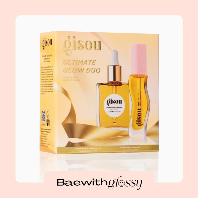 BAEWITHGLOSSY | Gisou — Ultimate Glow Duo Gift Set (พร้อมส่ง) | Shopee ...