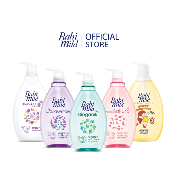 เบบี้มายด์ สบู่เหลวอาบและสระ อัลตร้ามายด์ ไบโอแกนิก 380 มล. / Babi Mild ...