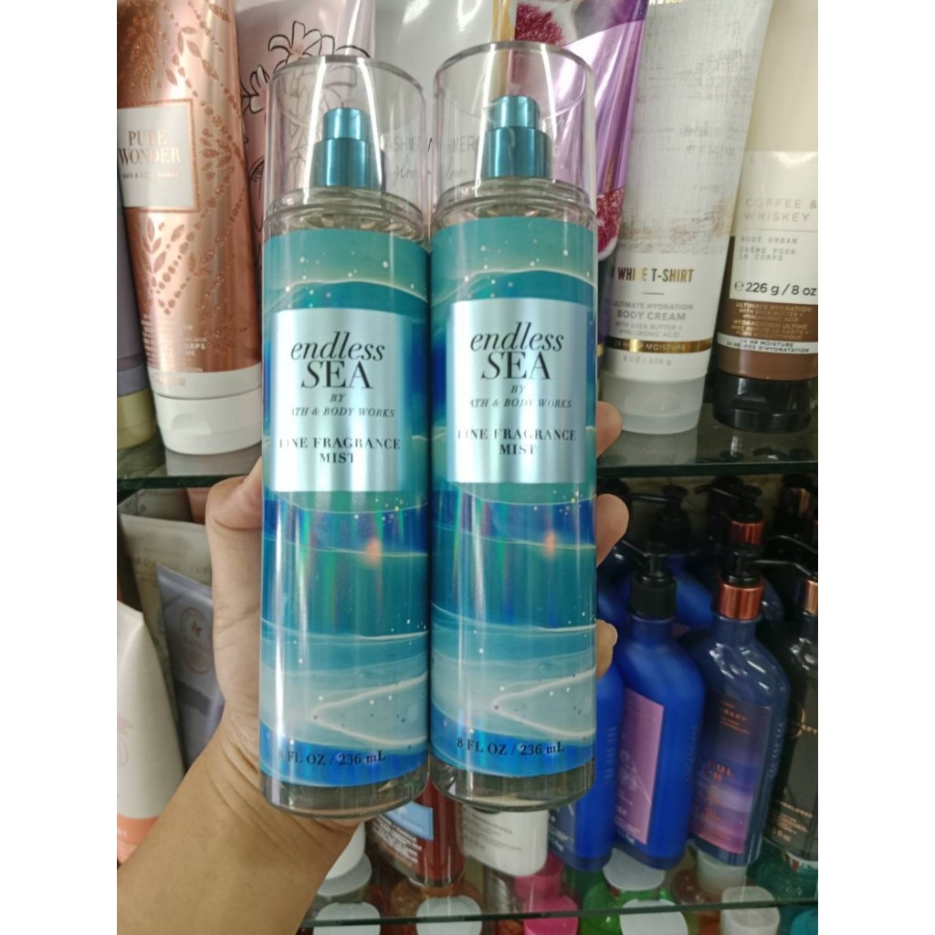 สเปรย์ bath & body works fragrance mist กลิ่น Endless Sea 236ml.ของแท้ ...