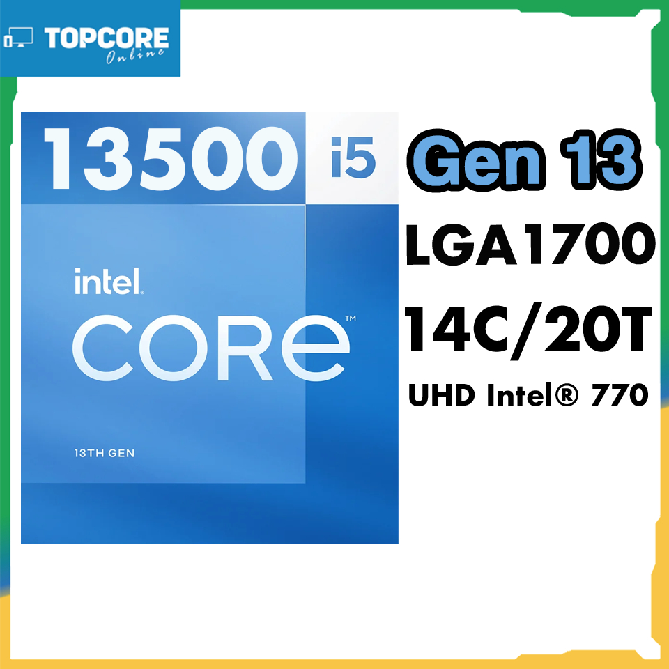 intel i5-13500 ซีพียู 14C/20T GEN13 LGA1700 i5 13500 | Shopee Thailand