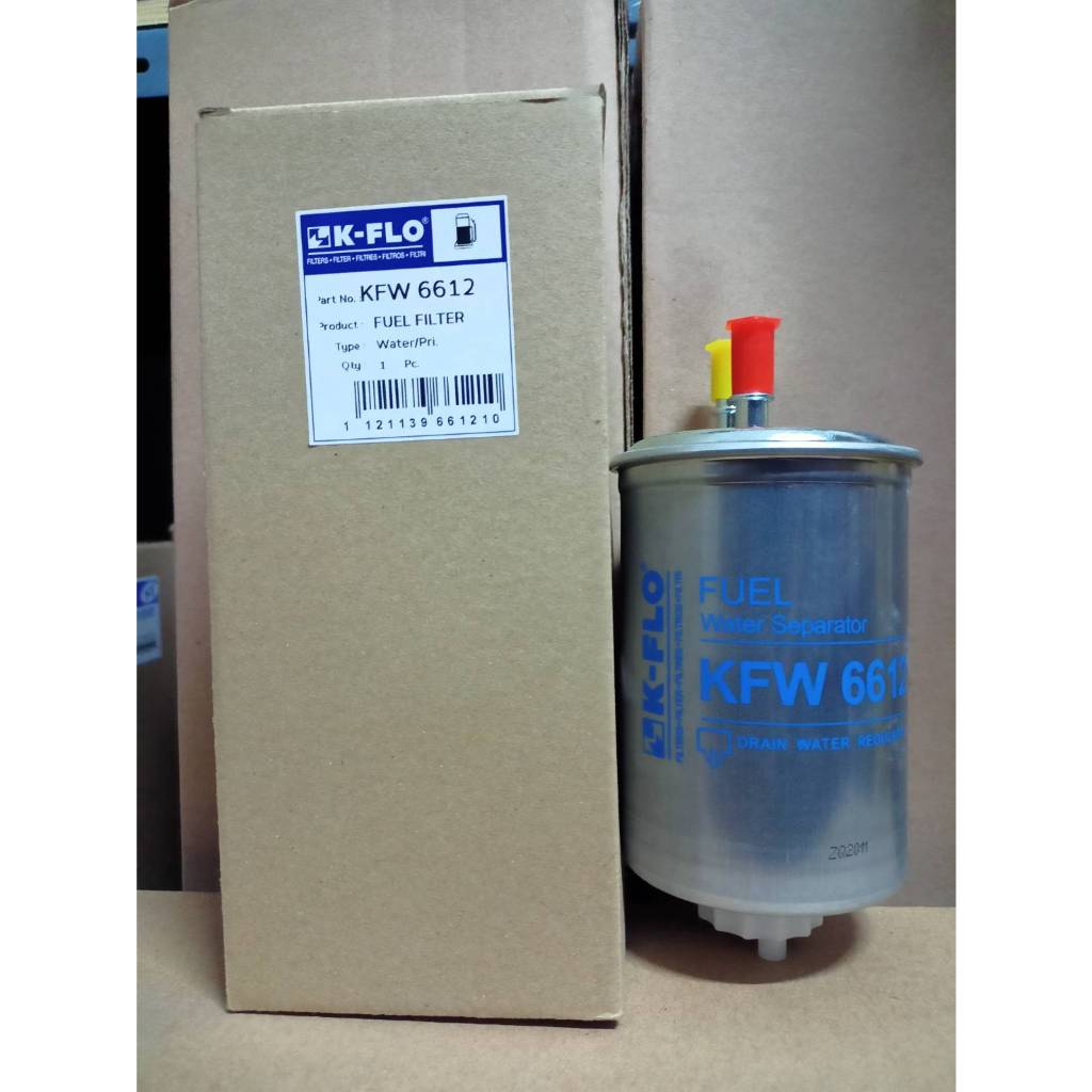 กรองโซล่าดักน้ำ , KFW6612 , K-FLO FUEL FILTER, WATER SEPARATOR SPIN-ON ...