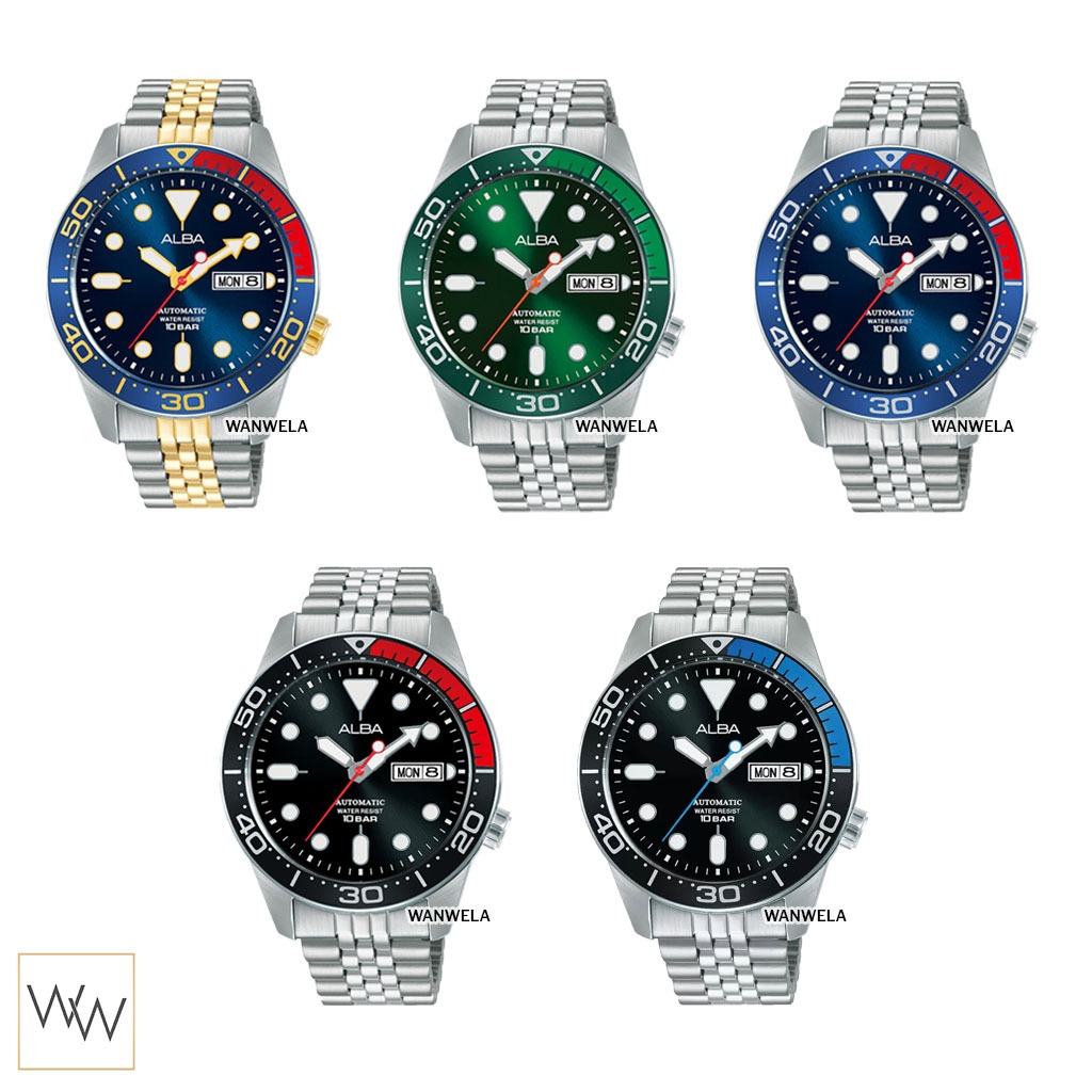 ของแท้ นาฬิกาข้อมือ ผู้ชาย ALBA Active Automatic รุ่น AL4185X1 ...