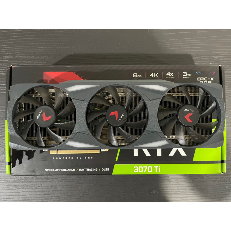 VGA (การ์ดแสดงผล) PNY VGA RTX 3070 Ti XLR8 Gaming UPRISING EPIC-X ...