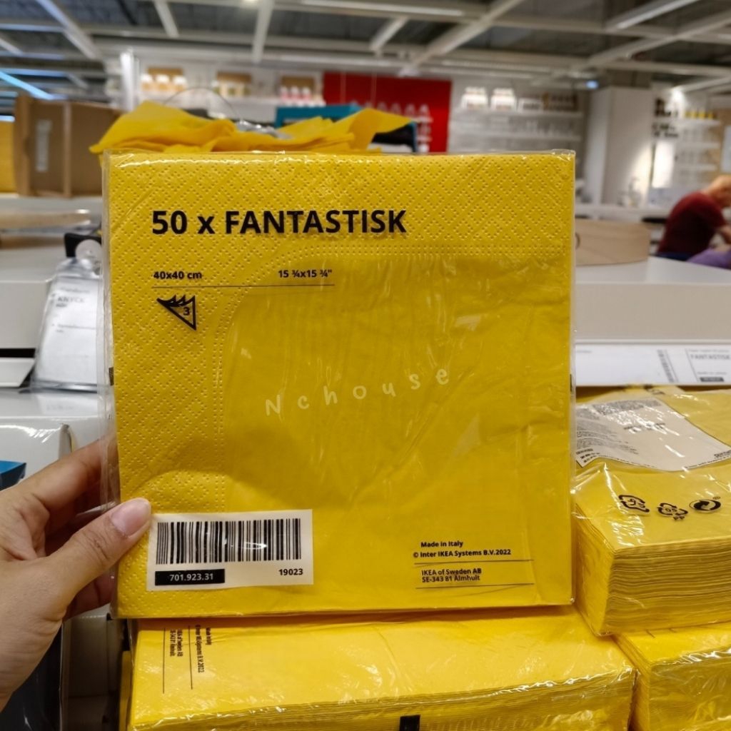 Ikea อิเกีย กระดาษเช็ดปาก ทิชชู่ ของใช้บนโต๊ะอาหาร tissue paper ...