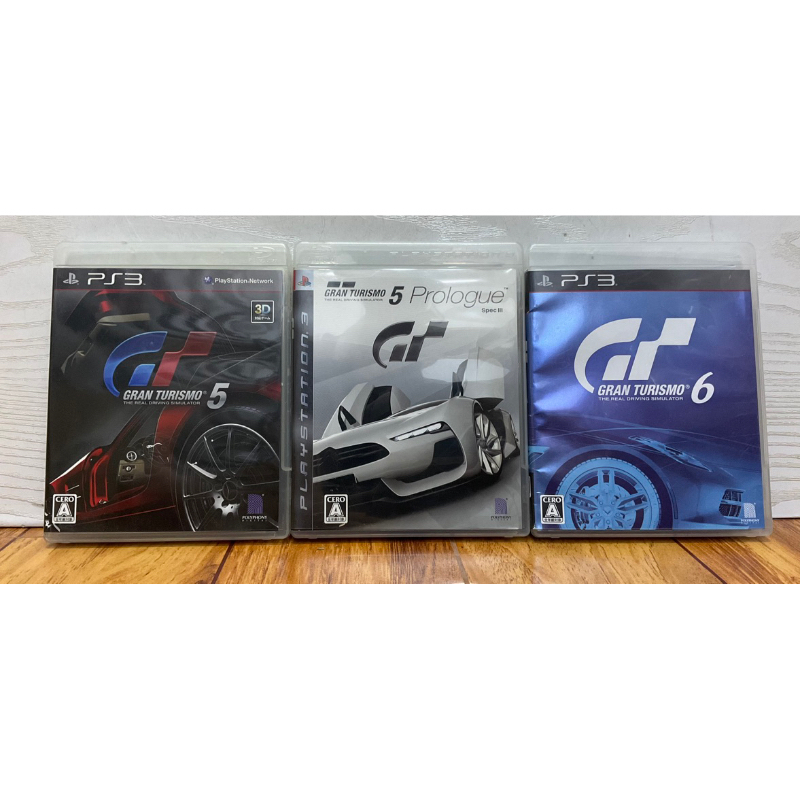 แผ่นแท้ [PS3] รวมทุกภาค Gran Turismo (Japan) Prologue GT 5 6 Spec III ...