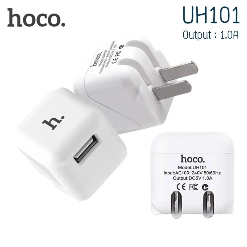 Hoco UH101 หัวชาร์จ Adepter USB1A ของแท้ | Shopee Thailand