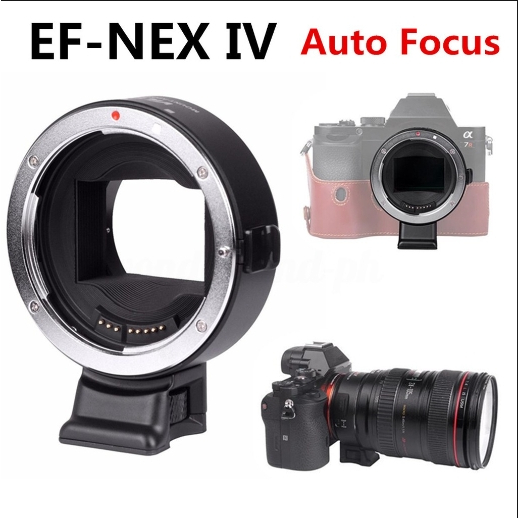 VILTROX Mount Adapter EF-NEX IV (Auto Focus) อะแดปเตอร์แปลงเลนส์ สามารถใช้กับกล้อง SONY ...