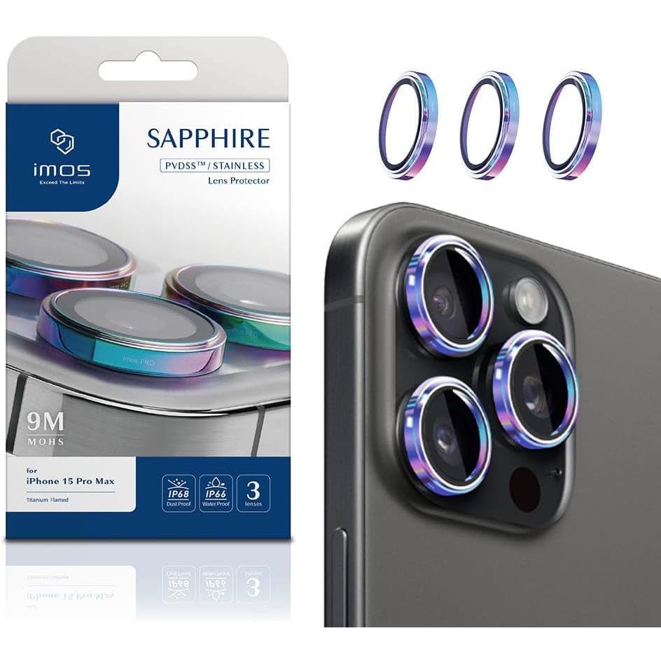 (ฟรีของแถม) กระจกกันรอย เลนส์กล้อง IMOS Sapphire Lens Protector สำหรับ ...