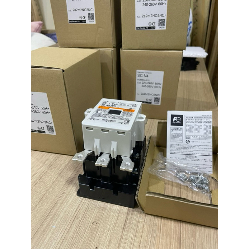 Magnetic Contactor Fuji Electric SC-N4 | Shopee Thailand