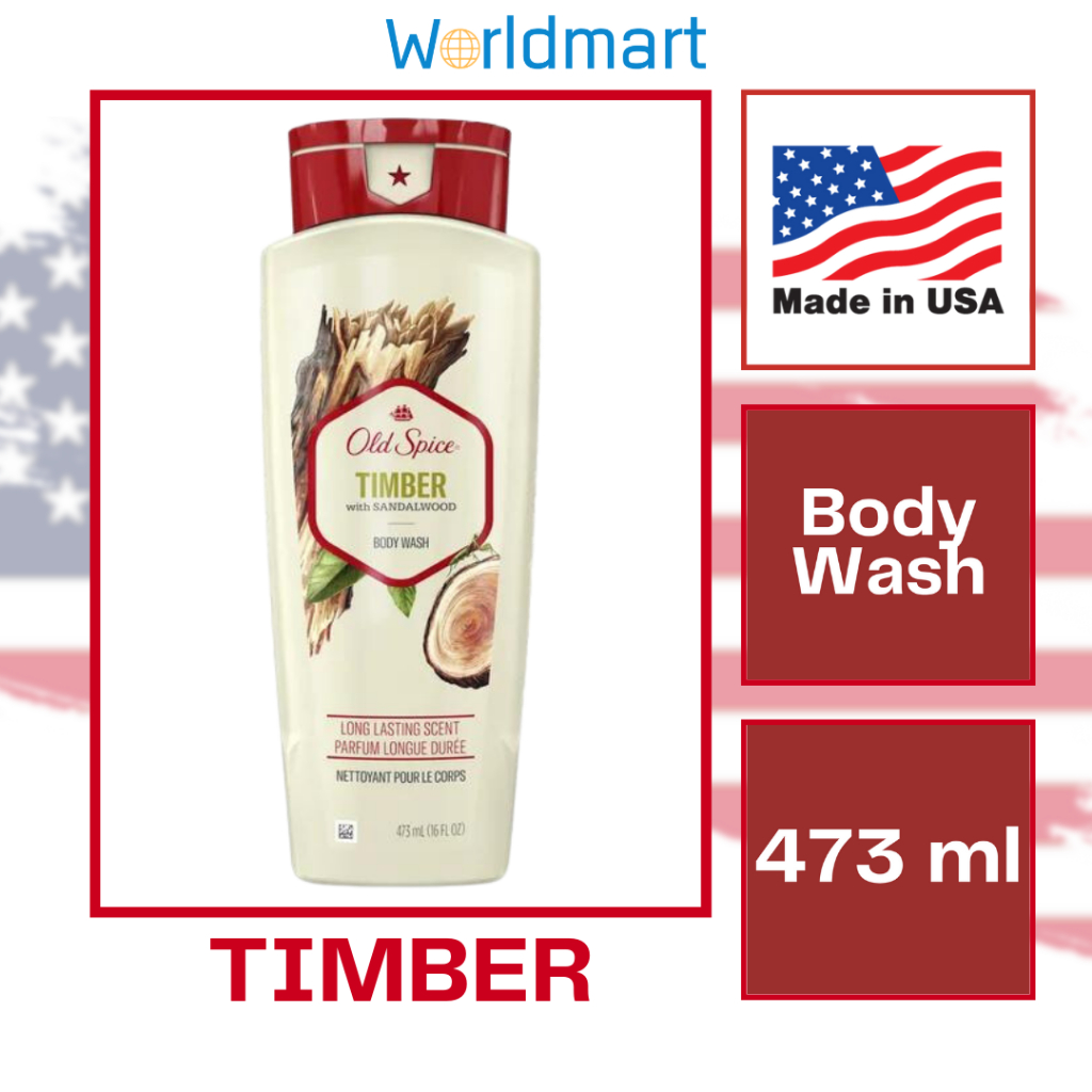 Old Spice Body Wash (พร้อมส่ง) สินค้านำเข้าจาก USA ของแท้100% | Shopee ...