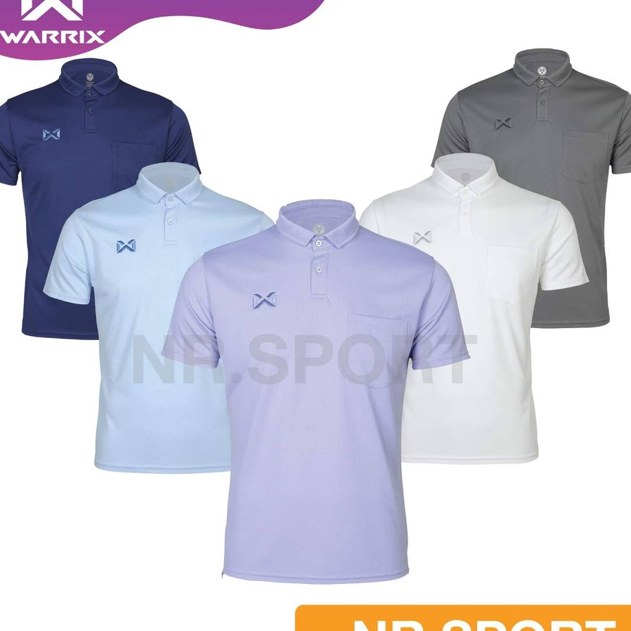 เสื้อWARRIX มีกระเป๋า เสื้อโปโล 221PLACL30 | Shopee Thailand