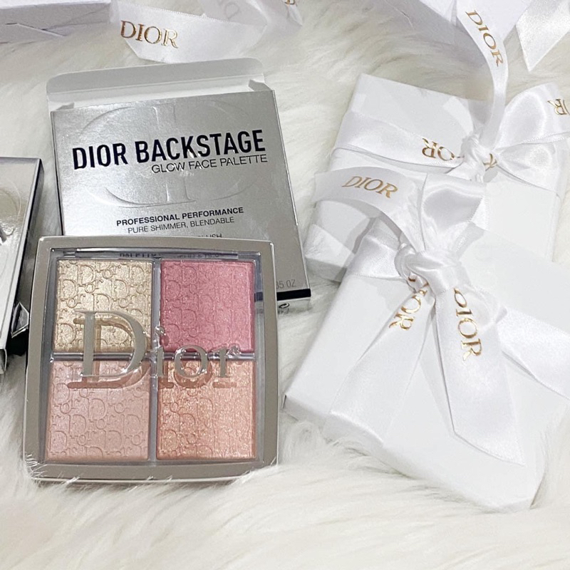 💋 DIOR BACKSTAGE GLOW FACE PALETTE 004 ROSE GOLD พร้อมถุง | Shopee Thailand