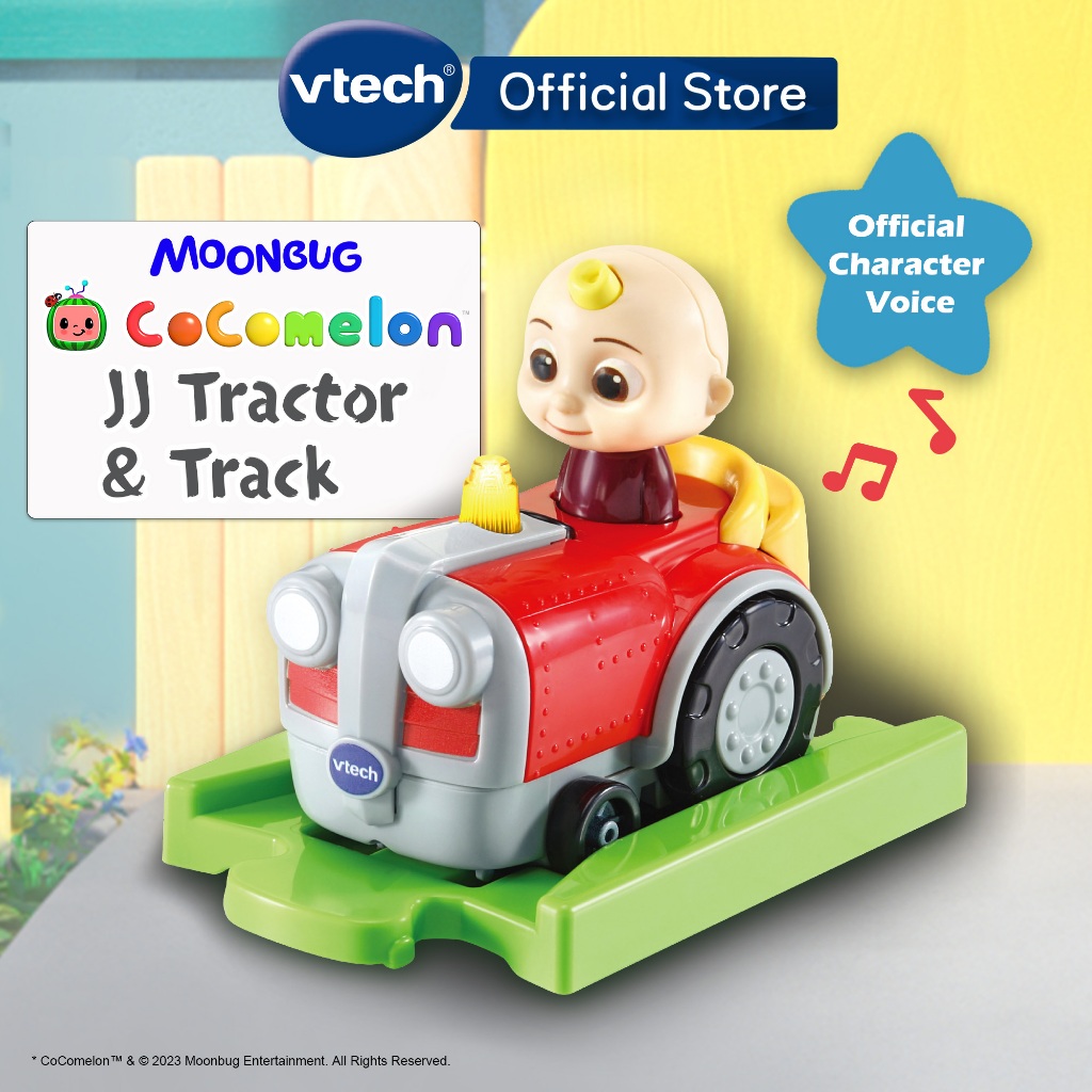 VTech CoComelon JJ Tractor & Track CoComelon Toys Official Character ...