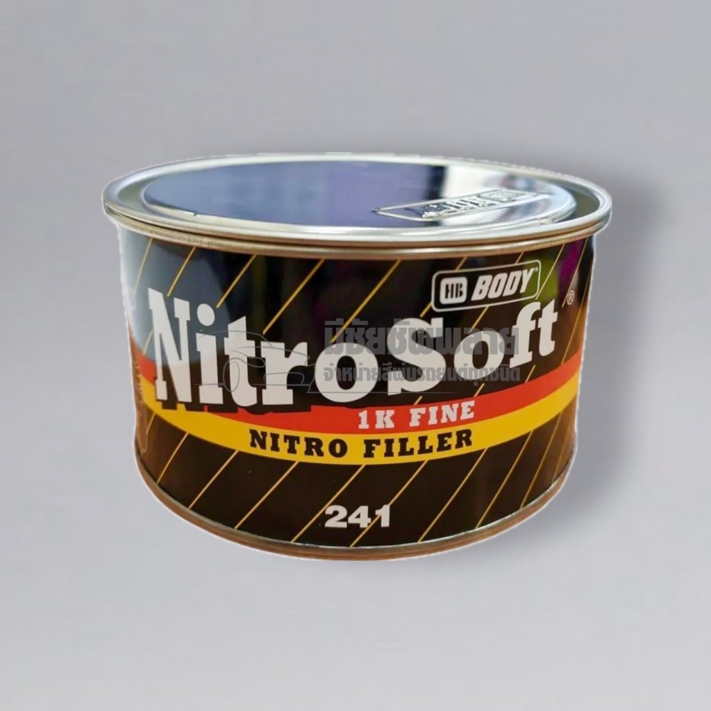 HB Body NitroSoft 1K Fine Nitro Filler สีโป้วจับรอย Body ขนาด 750 กรัม ...