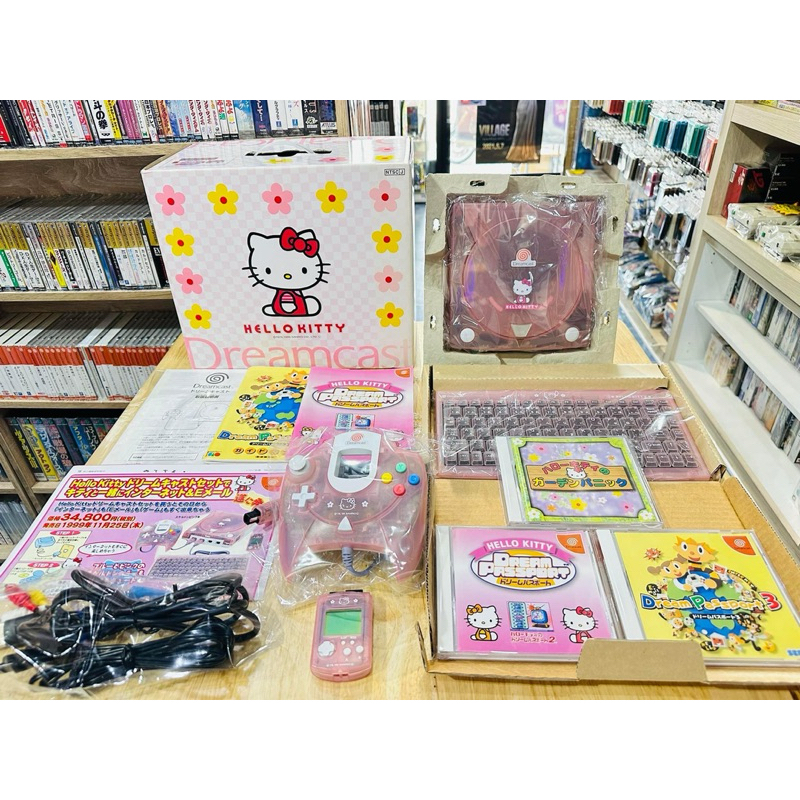 เครื่อง Hello Kitty Dreamcast Set (Pink) [Japan][HKT-3000] DC SEGA ...