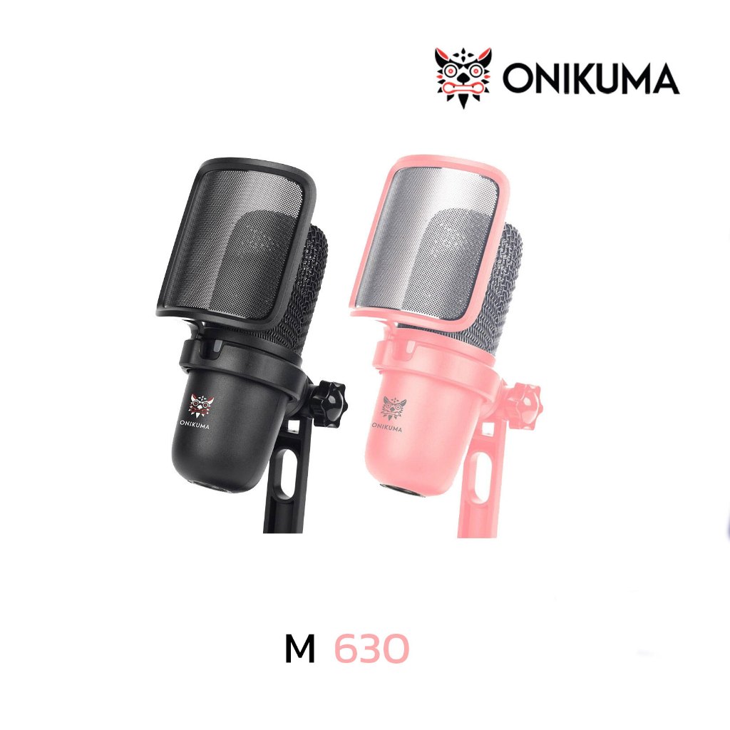 MICROPHONE ONIKUMA HOKO M630 Microphone ไมโครโฟนสตรีมมิ่ง พอดแคสต์ เกม ...