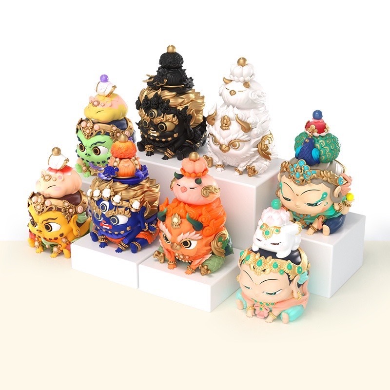 [พร้อมส่งในไทยแบบระบุตัว] : Root of Wisdom blind box โมเดล fufu teitei ...