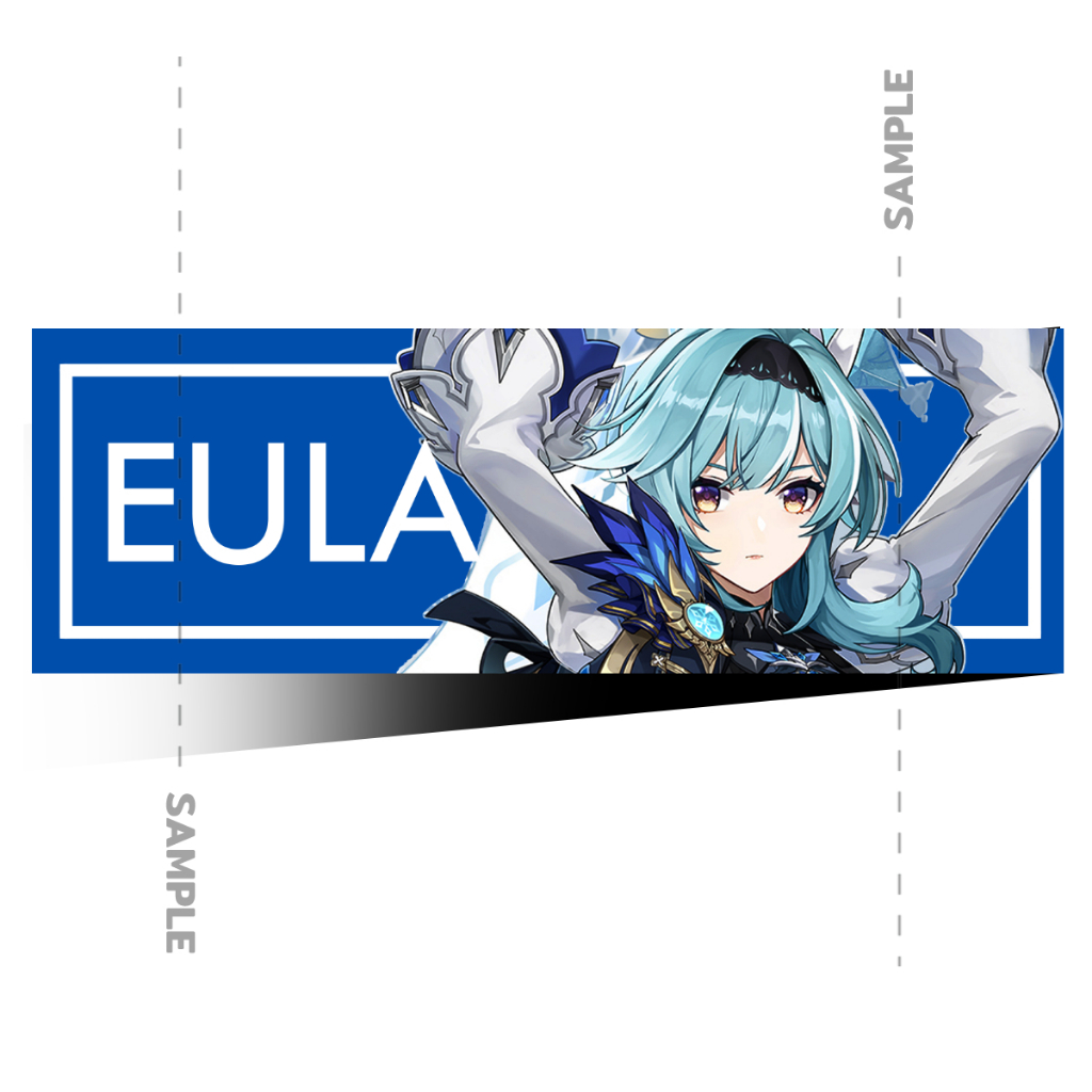 Genshin Impact สติ๊กเกอร์ ไซส์มินิ 2 แผ่น Genshin Stickers เกนชิน สติก ...