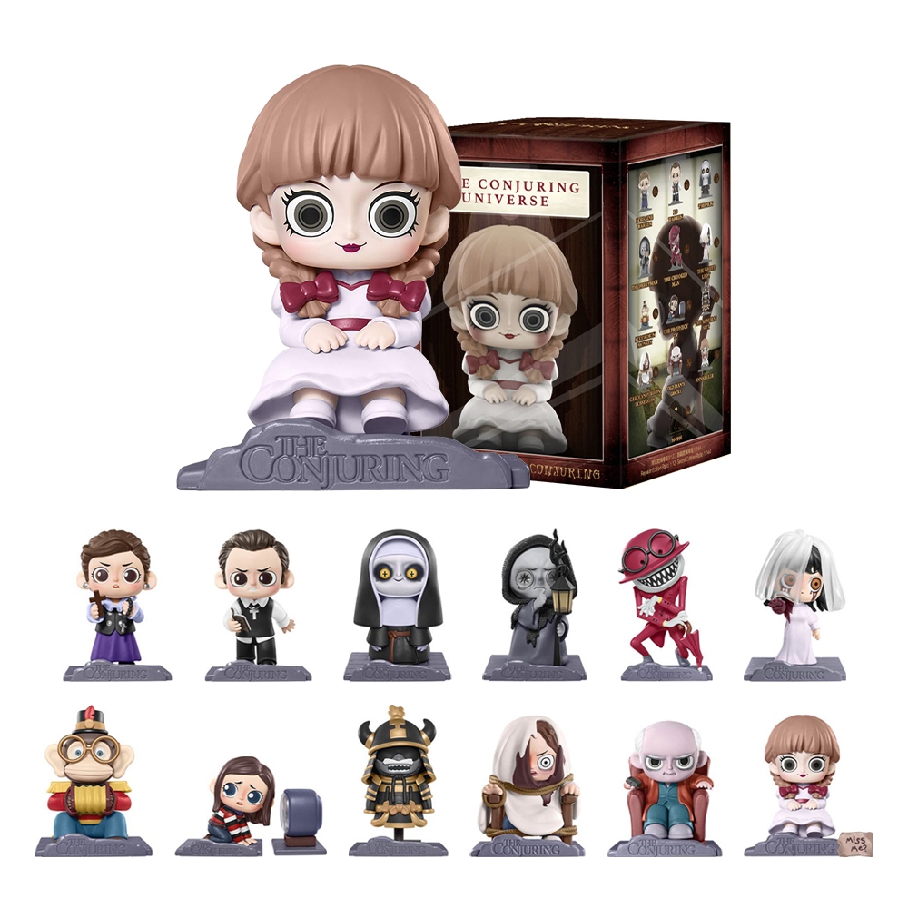️พร้อมส่ง/แบบเช็กการ์ด ️ กล่องสุ่ม Popmart The Conjuring Universe ...