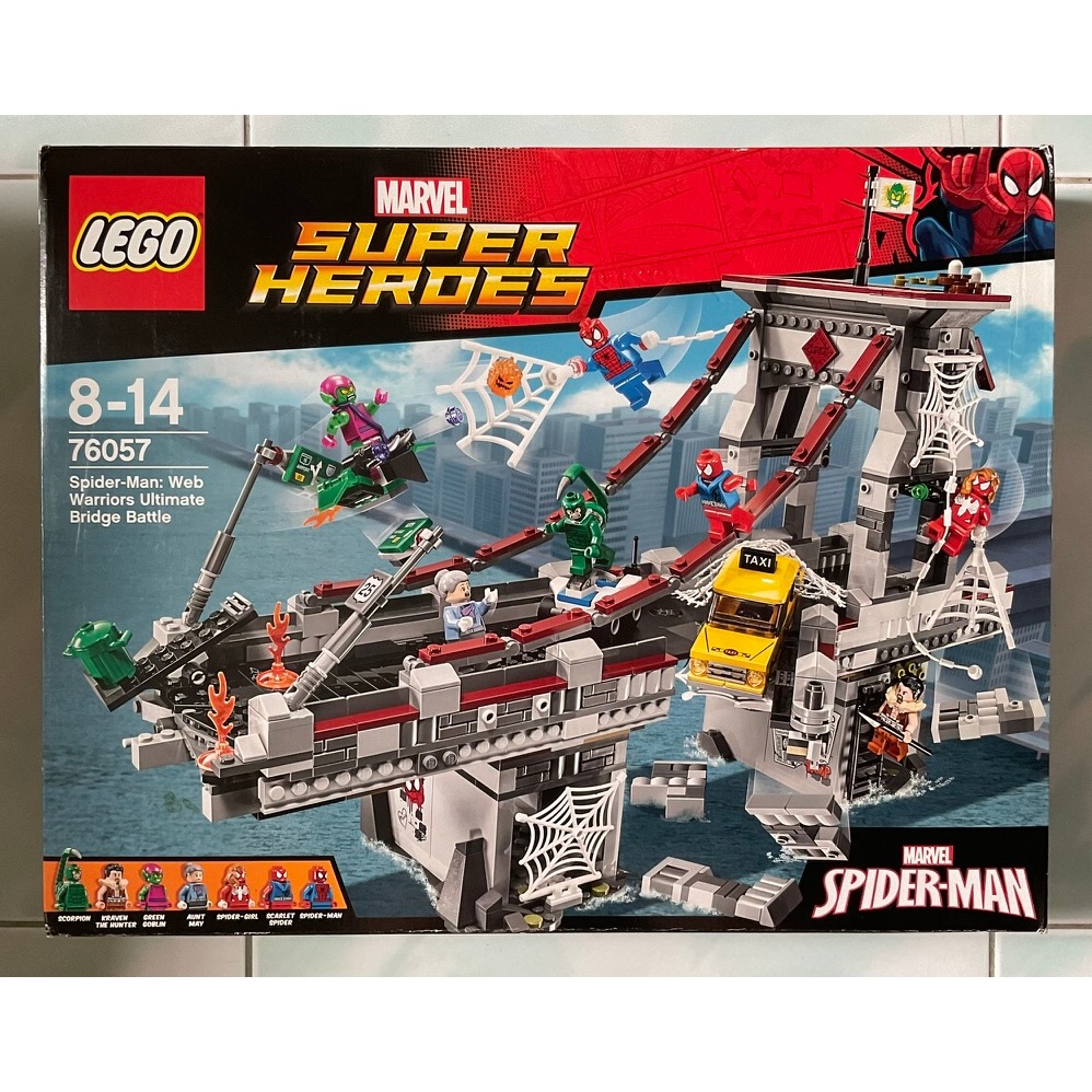 76057 Lego Super Heroes Spider-Man: web Warriors Ultimate Bridge Battle | Shopee Thailand