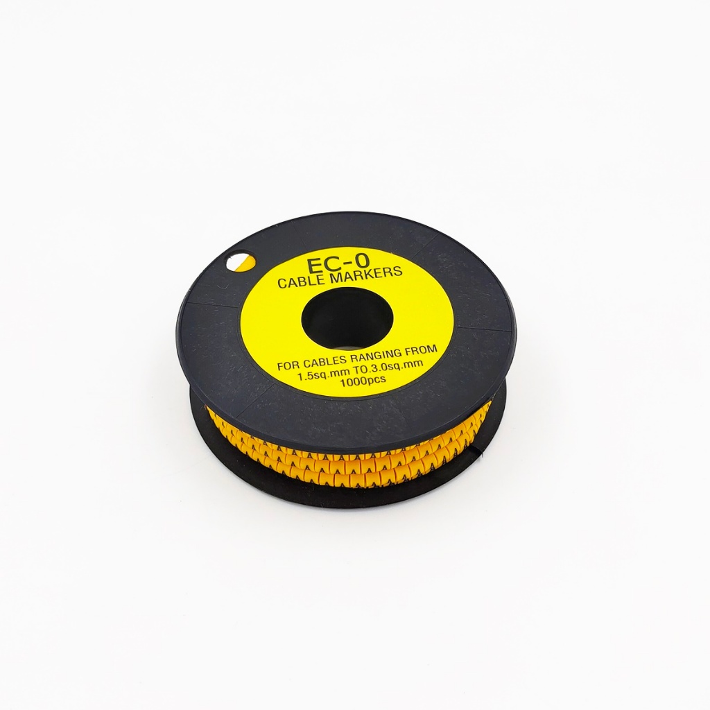 EC-0 EC Type cable marker เคเบิ้ลมาร์คเกอร์ ตัวอักษร A-Z สำหรับสาย ...