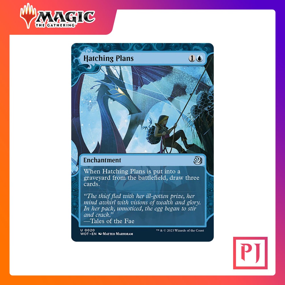 [MTG] Hatching Plans (#020) [WOT] [BLUE] [UNCOM] [NORMAL] [ENG] (การ์ด ...