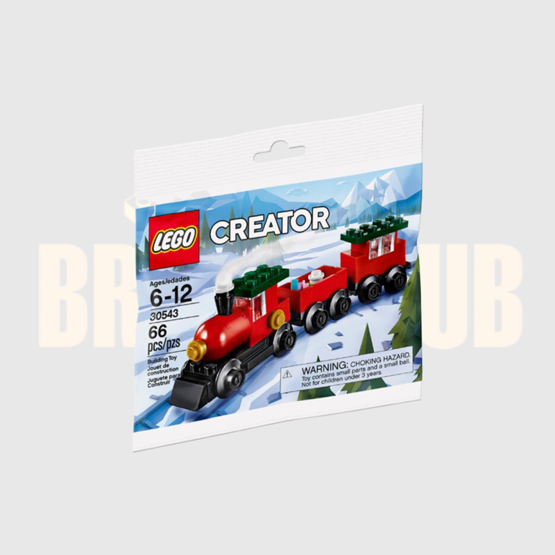 Lego Creator #30543 Christmas Train polybag | Shopee Thailand