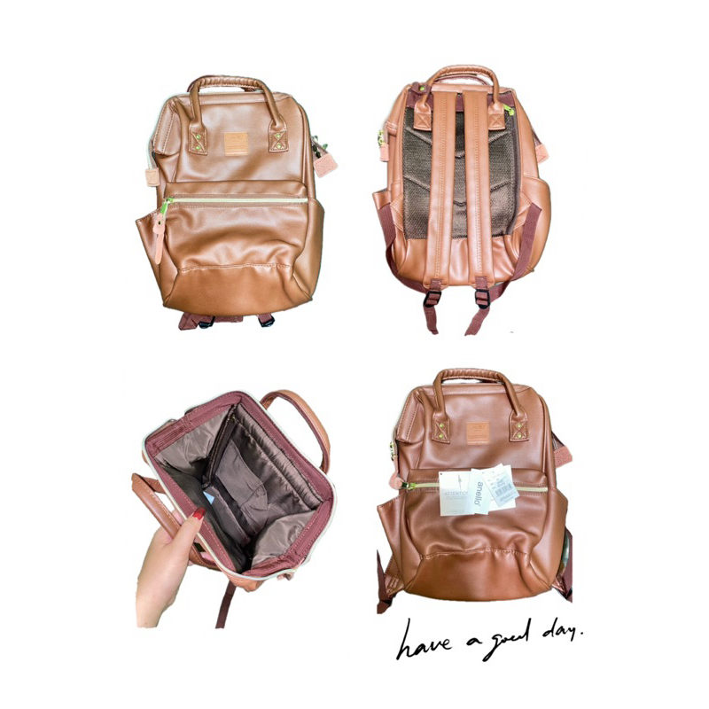 กระเป๋าเป้ Anello แท้ size mini | Shopee Thailand