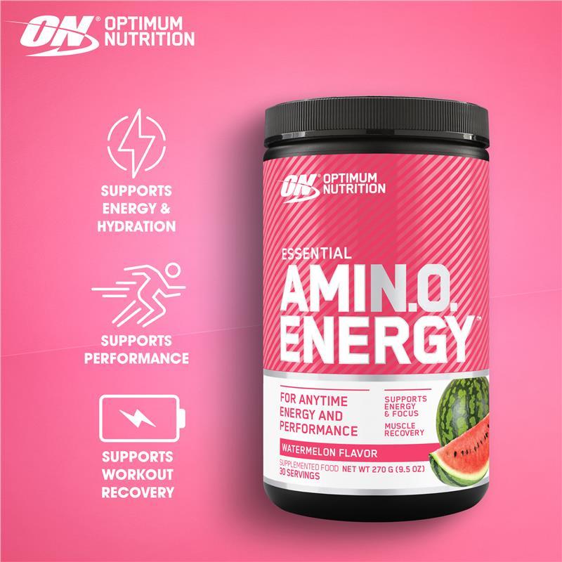 Optimum Nutrition Amino Energy Watermelon 30 Serve 270g | Shopee Thailand