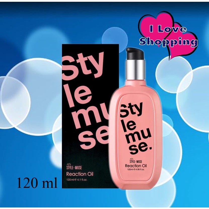 ATS Style Muse Reaction Oil 120 ml (โฉมใหม่) ออยล์เพิ่มความชุ่มชื้น และ ...