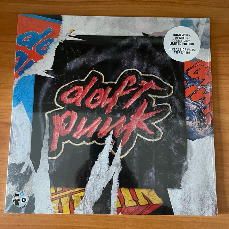 แผ่นเสียง Daft Punk - "Homework" Remixes 2 x Vinyl, LP, Compilation ...