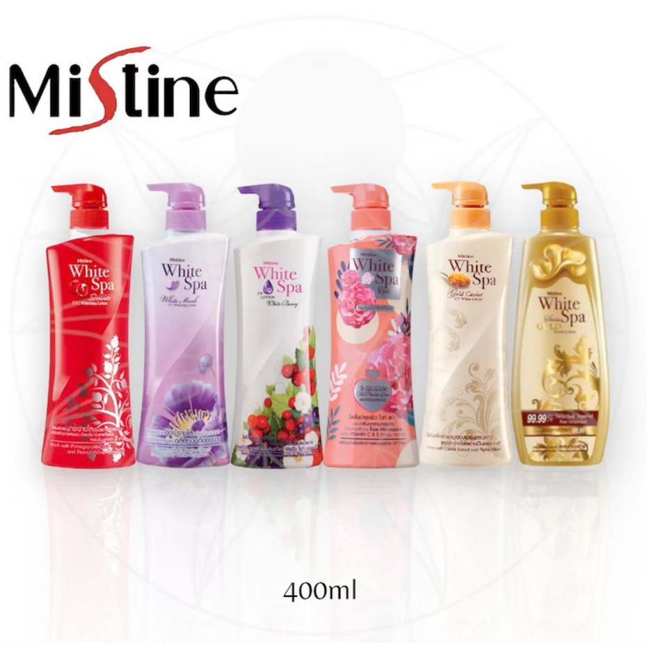 Mistine White Spa โลชั่นมิสทีน ไวท์สปา (รุ่นแถมในตัวเลือก) พร้อมกลิ่นหอม (400-500มล.) | Shopee ...