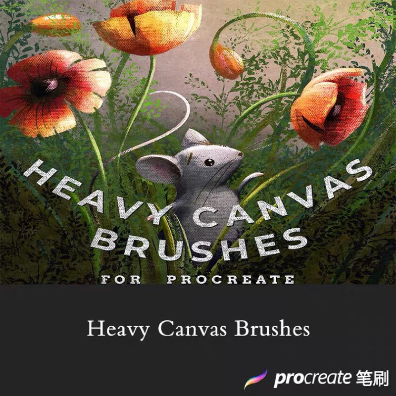 [Procreate] 21 Heavy Canvas Brushes | Shopee Thailand