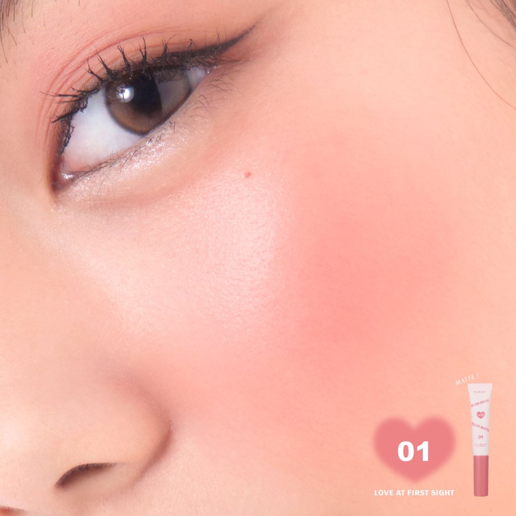 Naree นารี แฮปปี้ ชีค ลิควิด บลัช | Shopee Thailand