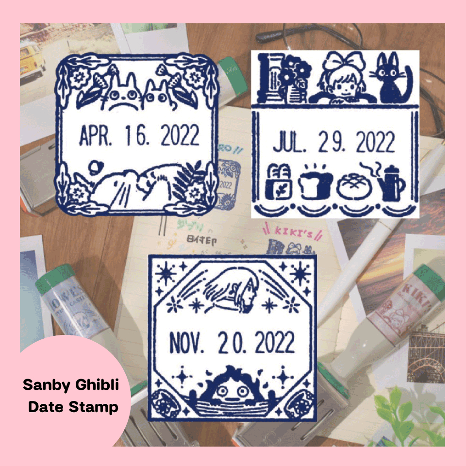 Sanby Ghibli Date Stamp | Shopee Thailand